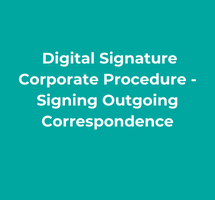 RIMPA Digital Signature Corprate Procedure - Signing Outgoing ...