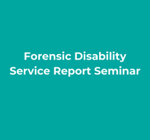 RIMPA Forensic Disability Service Report Seminar