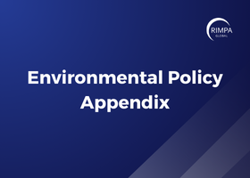 RIMPA RIMPA Global - Environmental Policy Appendix
