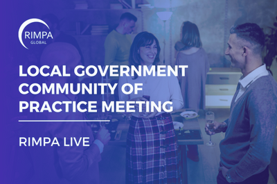 RIMPA Local Government Community of Practice Meeting