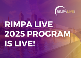 RIMPA The RIMPA Live 2025 Program Has Launched
