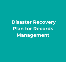RIMPA Disaster Recovery Plan for Records Management