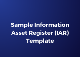 RIMPA Sample Information Asset Register (IAR) Template